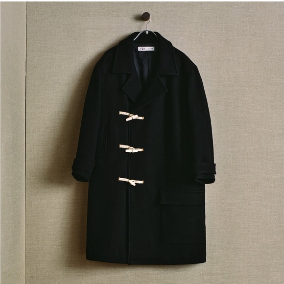Zara | Jackets & Coats | Zara Wool Toggle Coat Zw Limited Edition | Poshmark